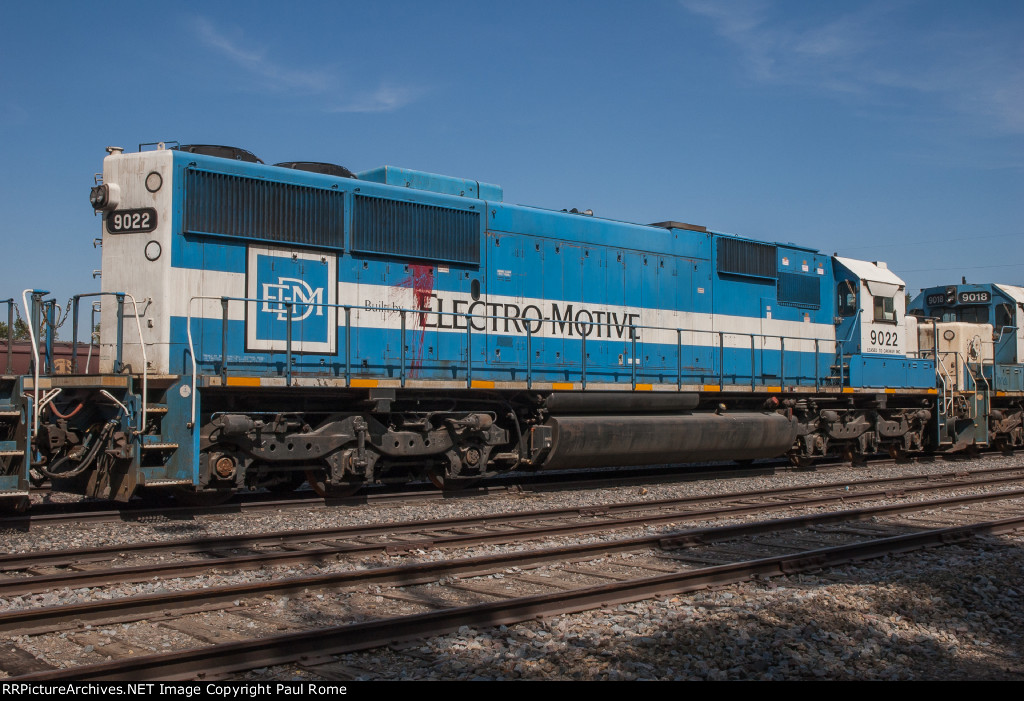 EMDX, OWY 9022, EMD SD60, lease return stored